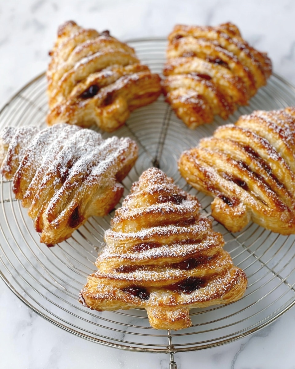 Mince Pie Trees: Festive Holiday Pastry Delight